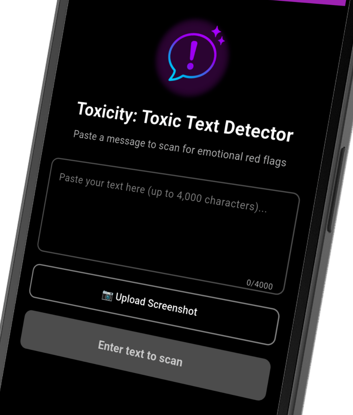 Toxicity App